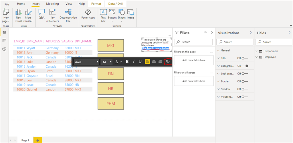 How To Add Text Box And Shapes In Power BI Reports